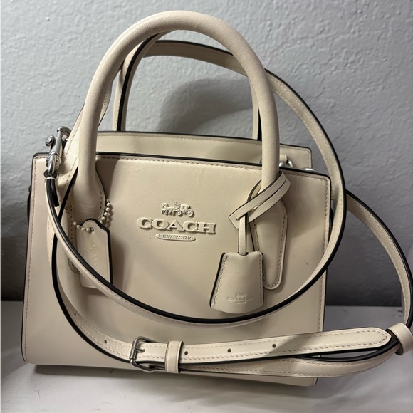 Coach | Bags | Coach Cream Crossbody Bag | Poshmark